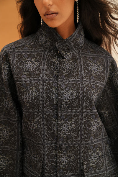 Sama Embroidered Shacket (Women) – AOMI